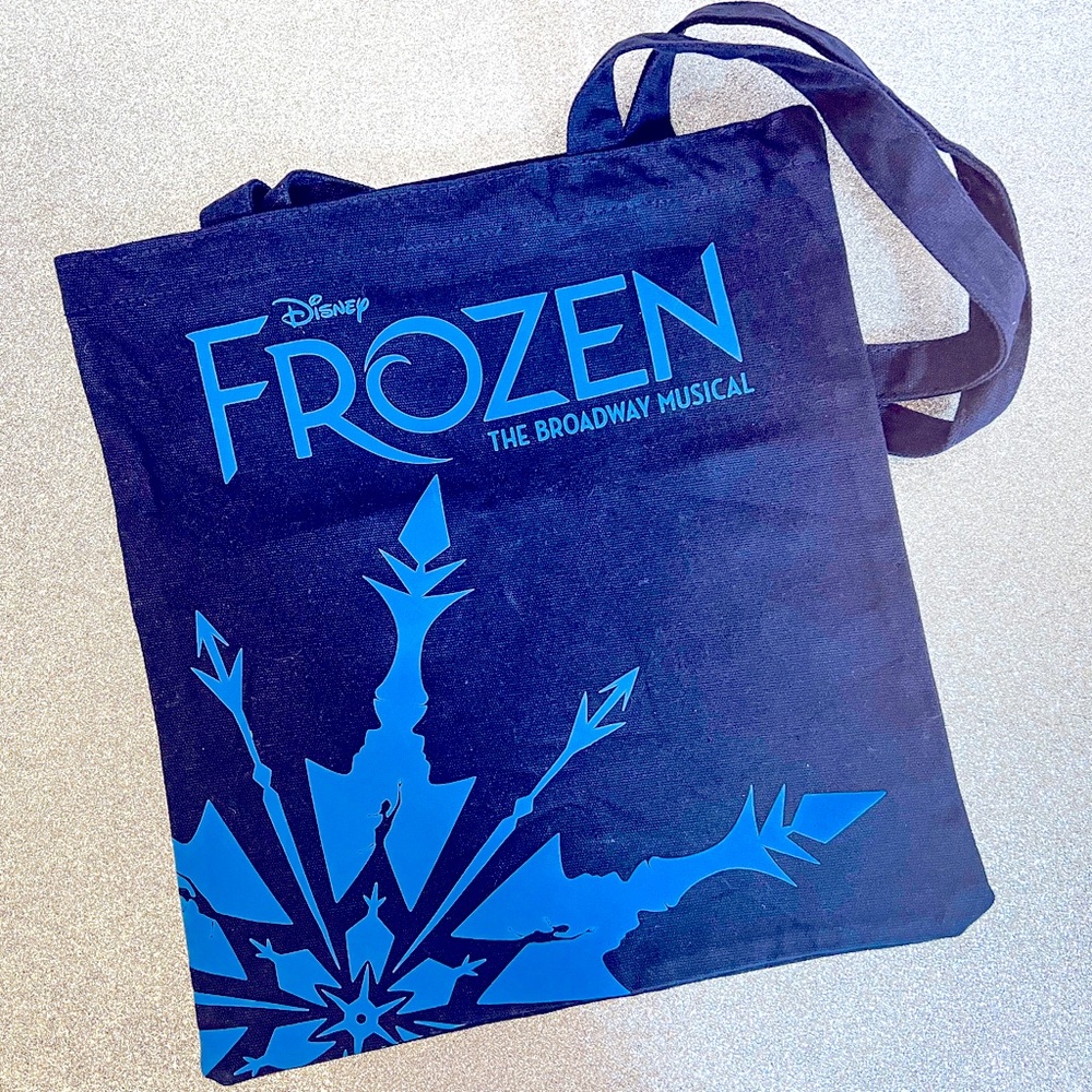 New Frozen Disney Broadway Musical Canvas Tote Bag - Gem